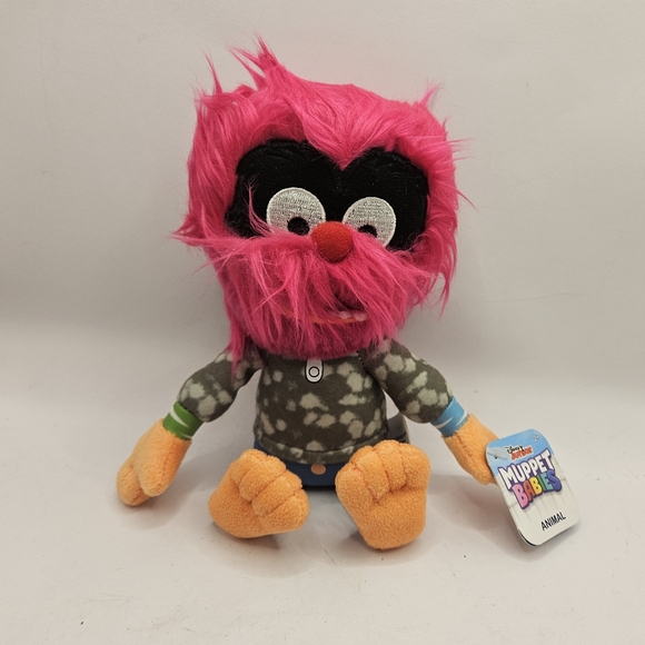 Disney | Toys | Disney Junior Muppet Babies Drummer Animal Stuffed ...